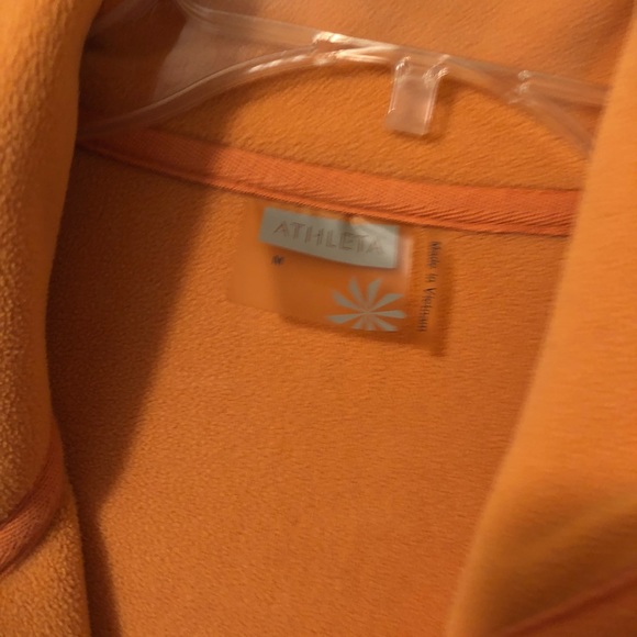 Athleta | Other | Athleta Burnt Orange Full Zipper Jacket | Poshmark